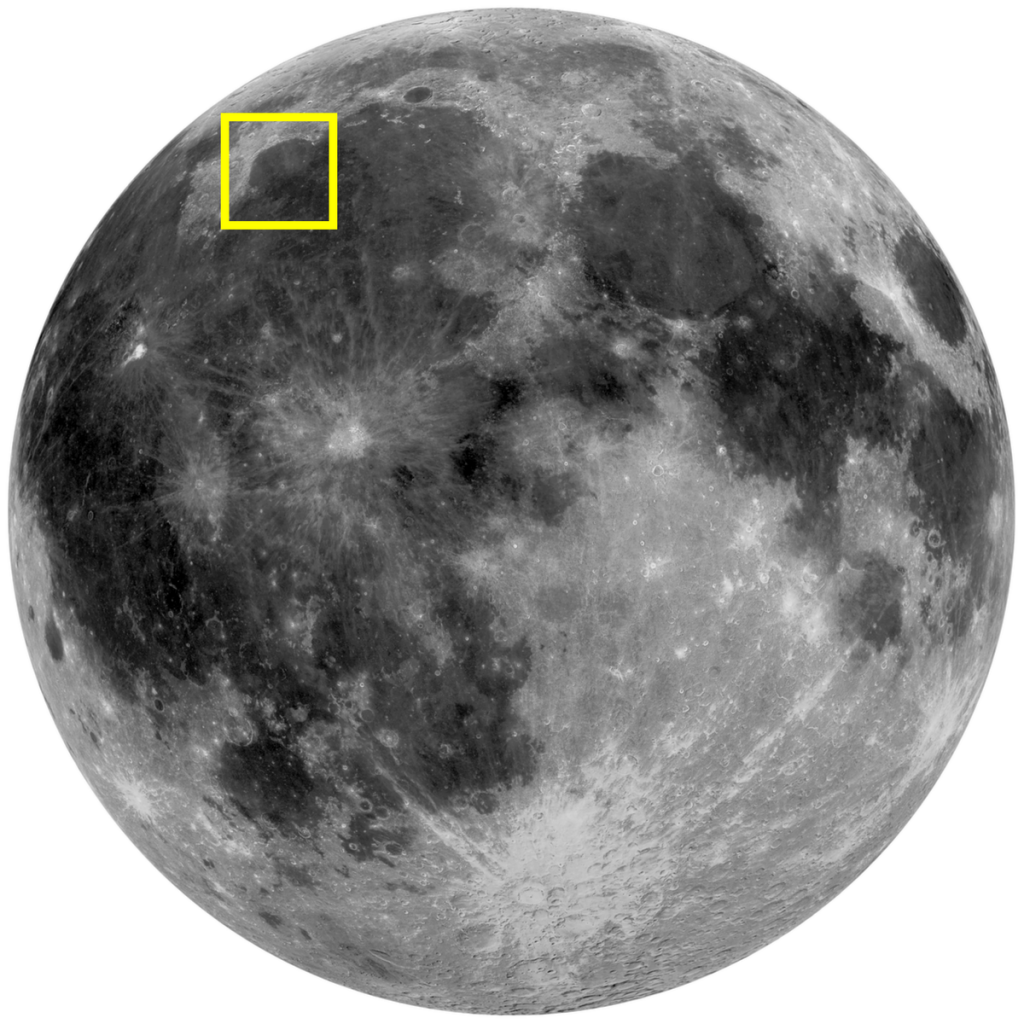Moon Cross Section North – The Lunar Registry