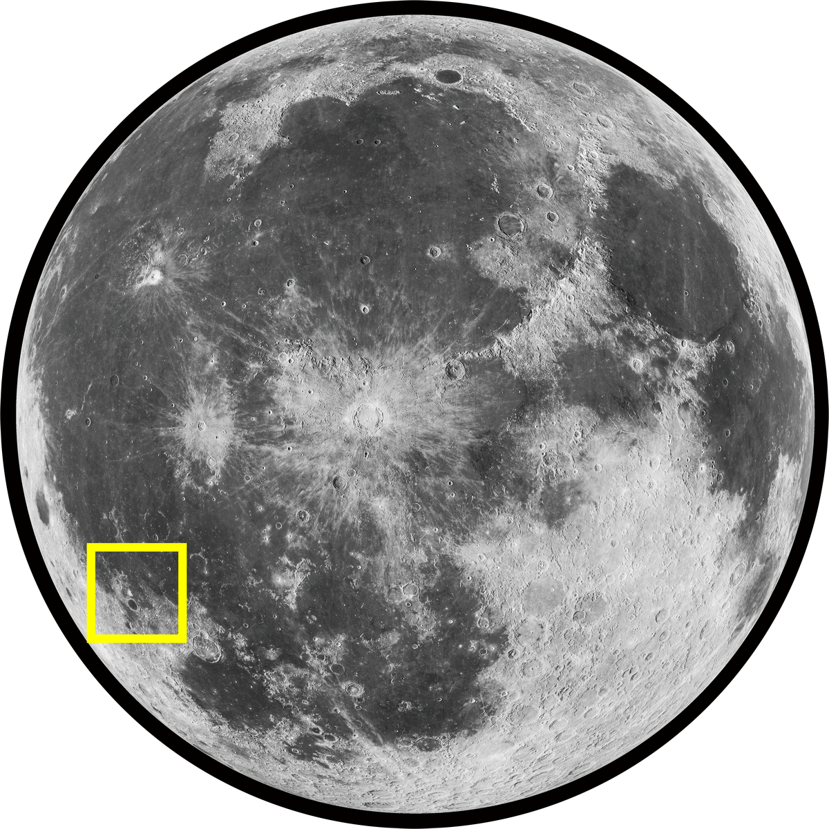 Ocean of Storms (Oceanus Procellarum) - Official Lunar Registry